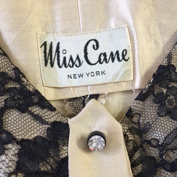 Miss Cane | Dresses | Miss Cane New York Vintage Gold Fabric Dress ...
